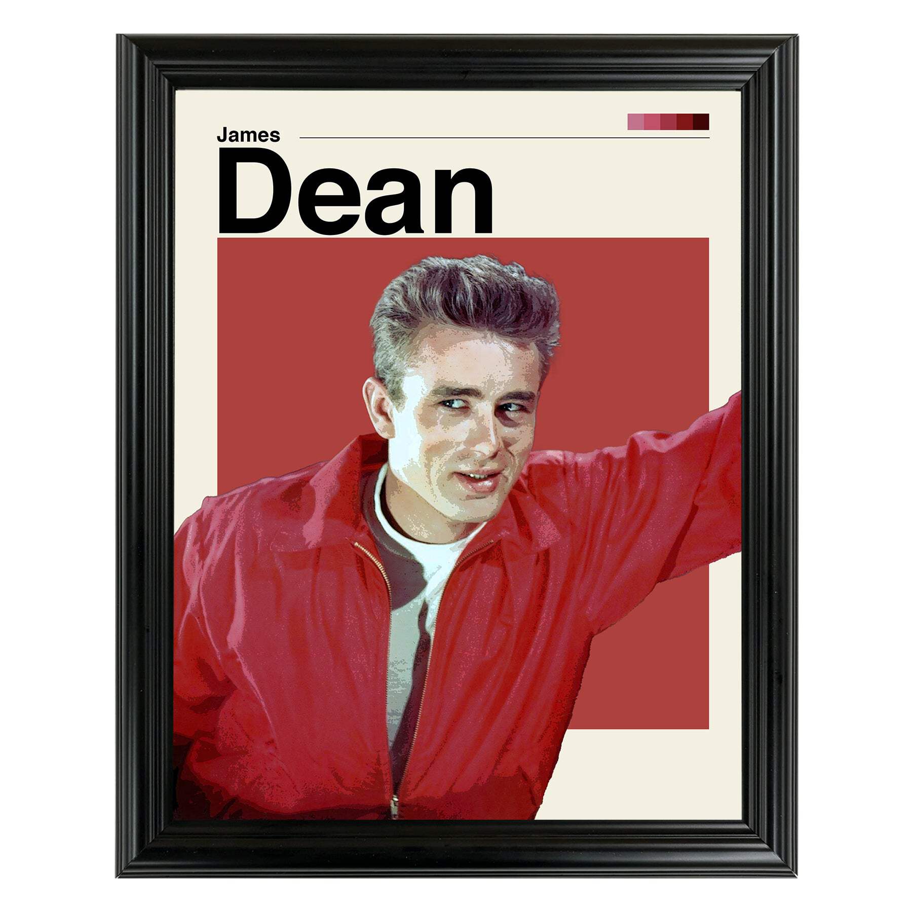 James Dean Framed Sports Art Photo by Thomas Maxwell - Walmart.com