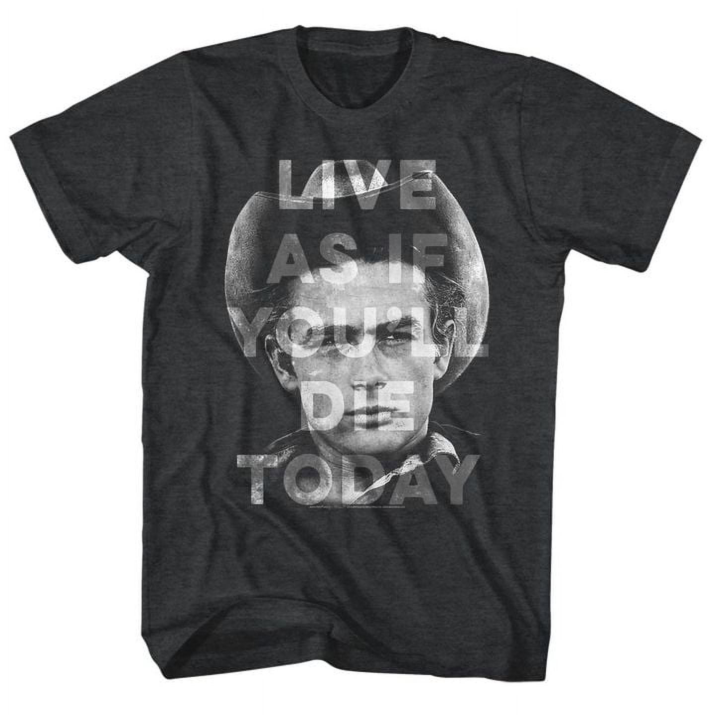 James Dean Thanks Jim Black Heather Adult T-Shirt 4Xl - Walmart.com