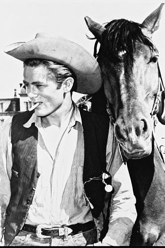 James Dean as Jett Rink in Giant 24x36 Poster Cigarette in Mouth With ...