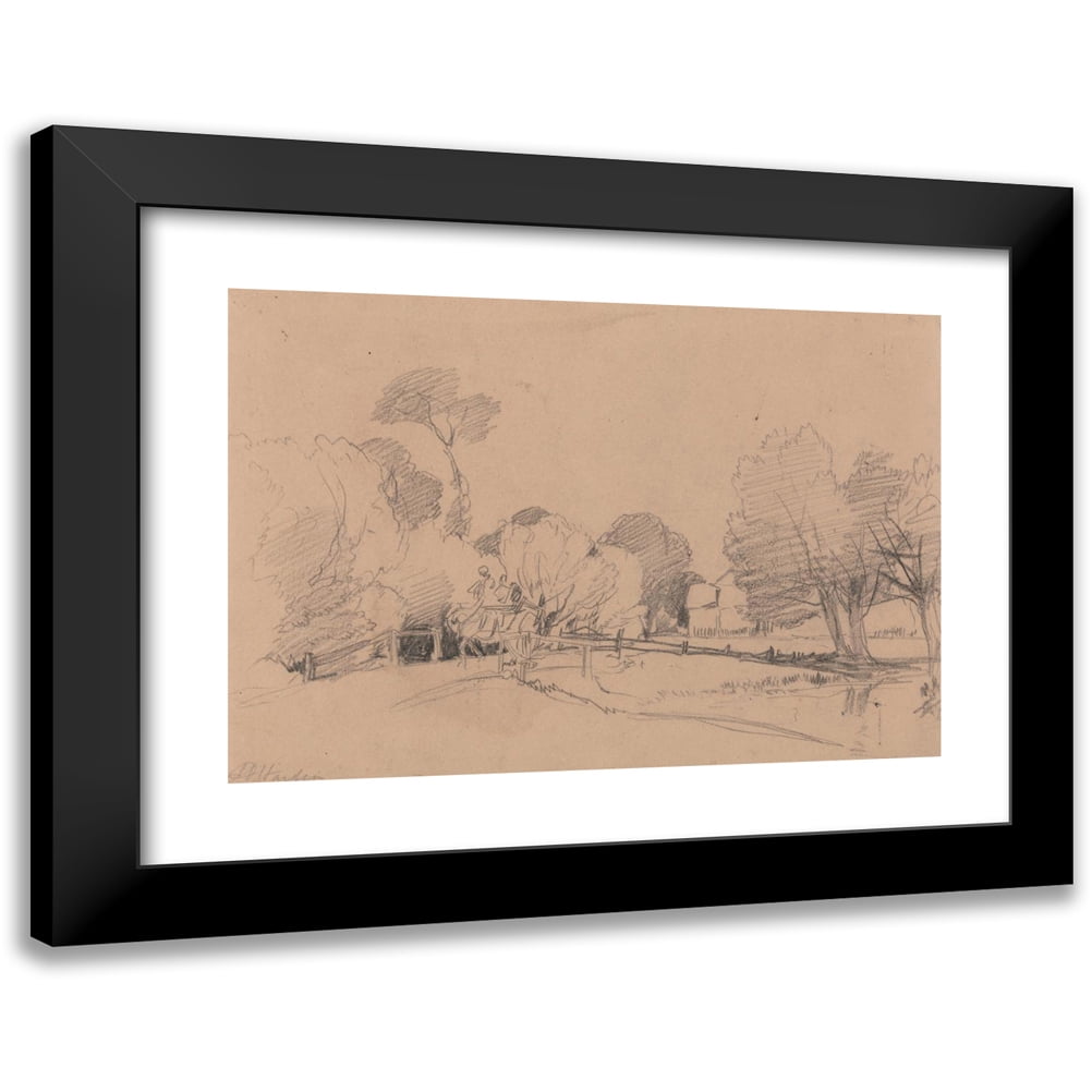 James Duffield Harding 18x14 Black Modern Framed Museum Art Print ...