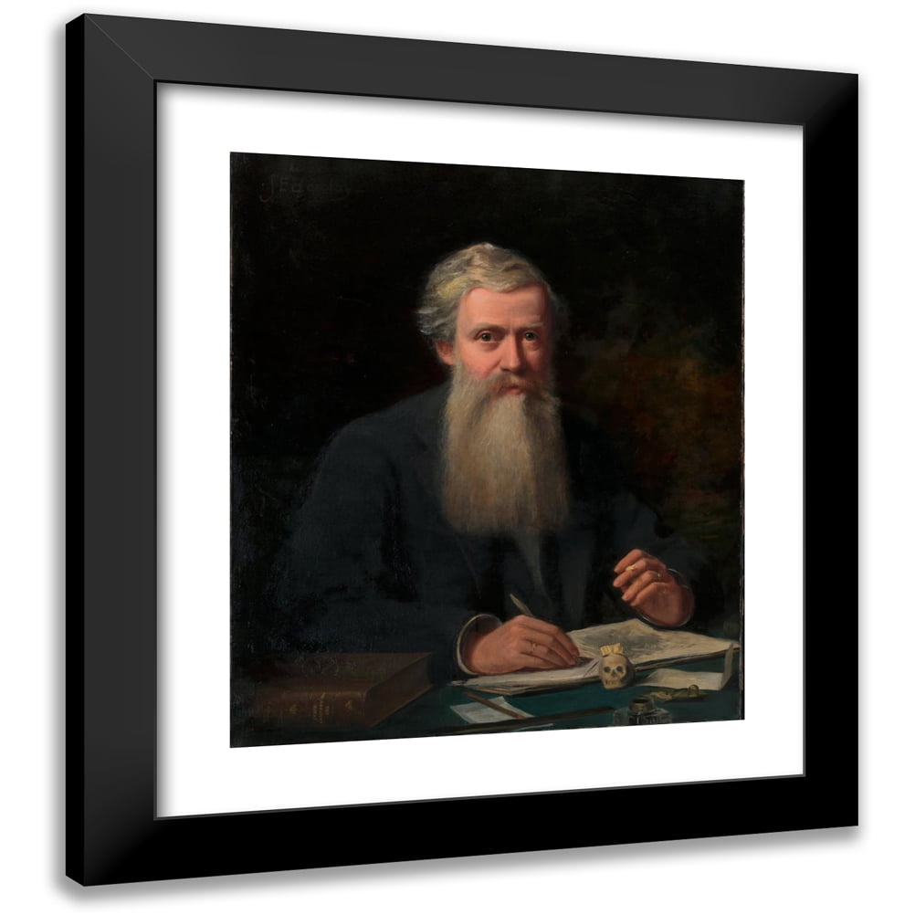 James Edward Barclay 12x14 Black Modern Framed Museum Art Print Titled ...