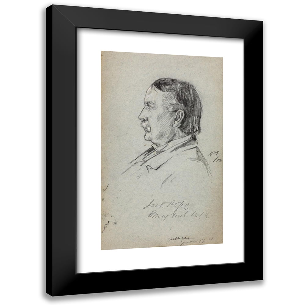 James Edward Kelly 12x18 Black Modern Framed Museum Art Print Titled ...