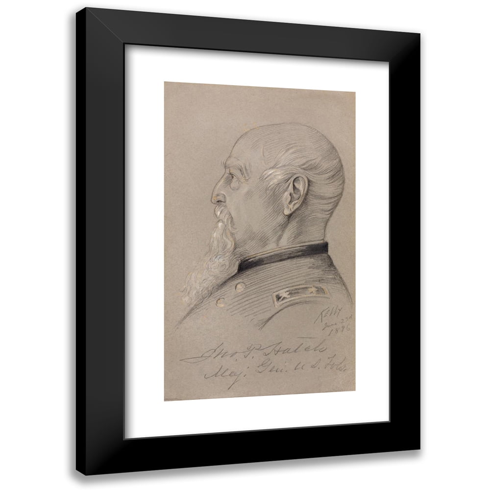 James Edward Kelly 15x24 Black Modern Framed Museum Art Print Titled ...