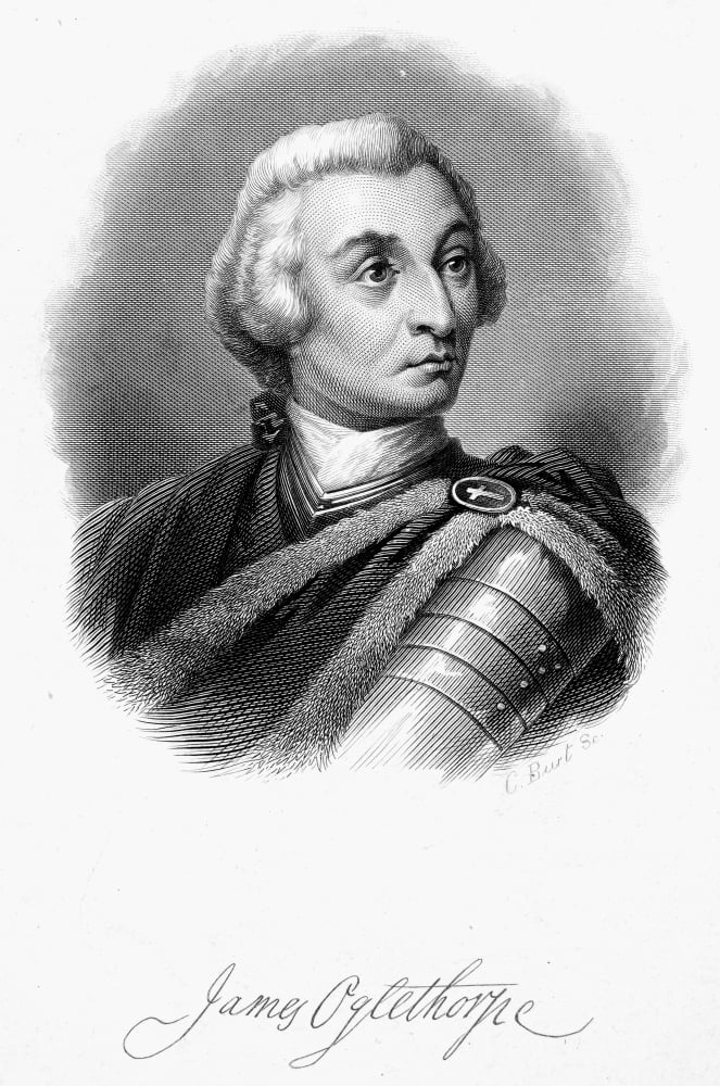 James Edward Oglethorpe /N(1696-1785). English Soldier, Philanthropist ...