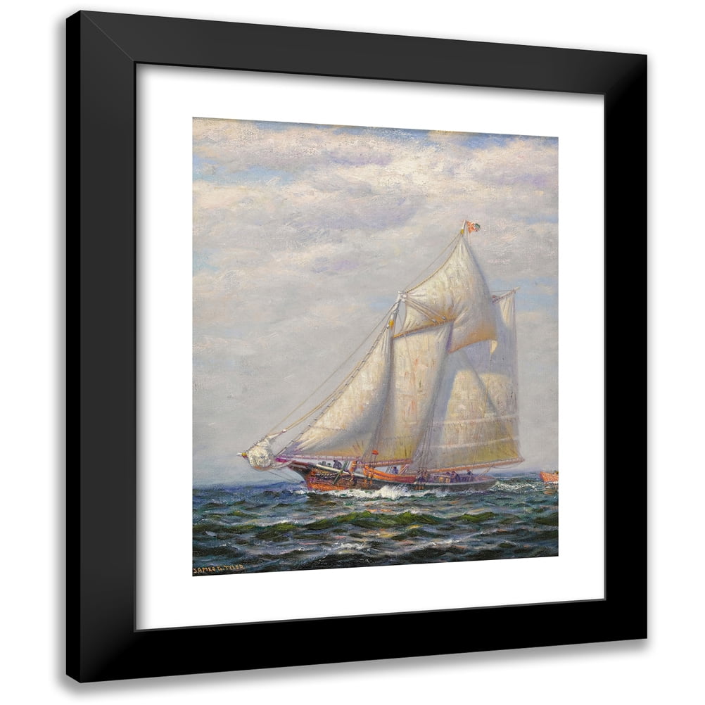 James Gale Tyler 15x18 Black Modern Framed Museum Art Print Titled ...