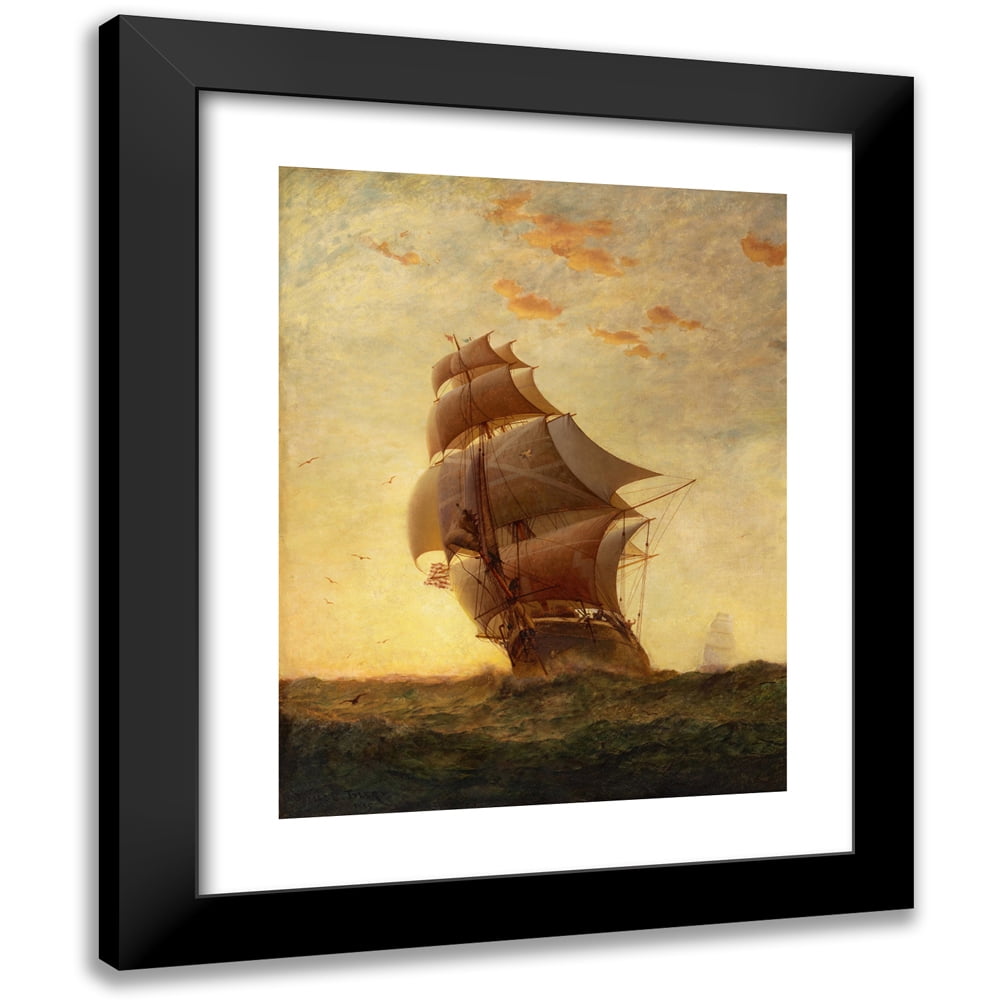 James Gale Tyler 19x24 Black Modern Framed Museum Art Print Titled ...