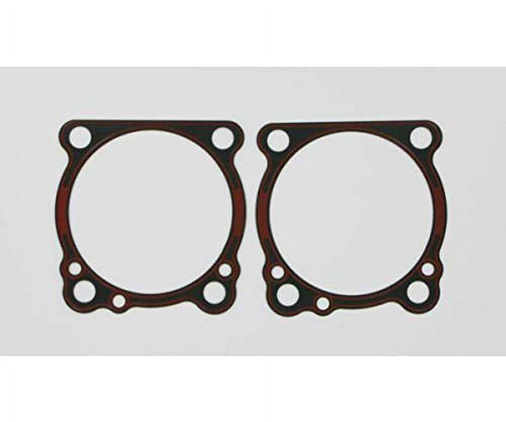 James Gasket Cylinder Base Gasket - .016in. Rubber Coated Metal with ...