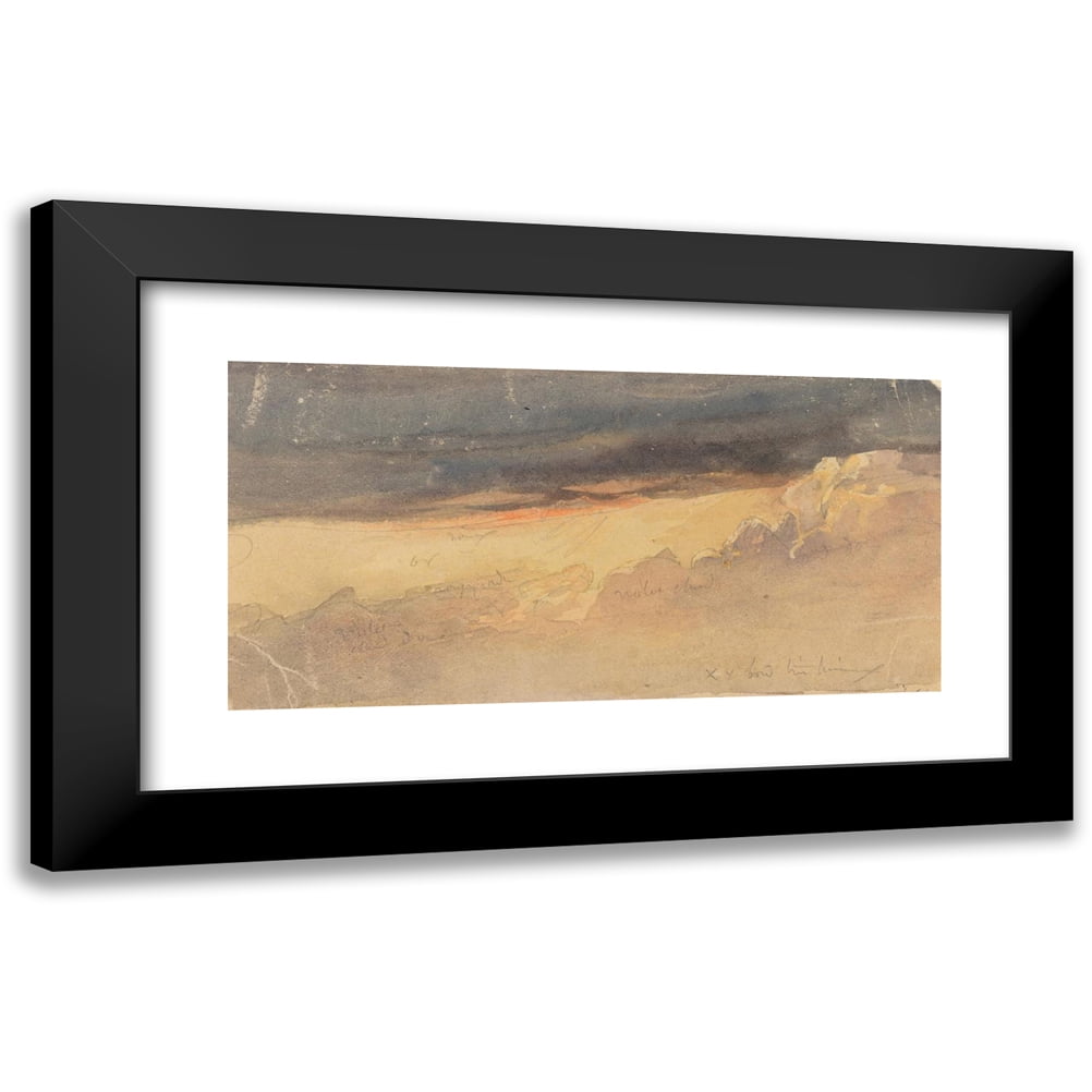 James Hamilton Shegogue 24x14 Black Modern Framed Museum Art Print ...