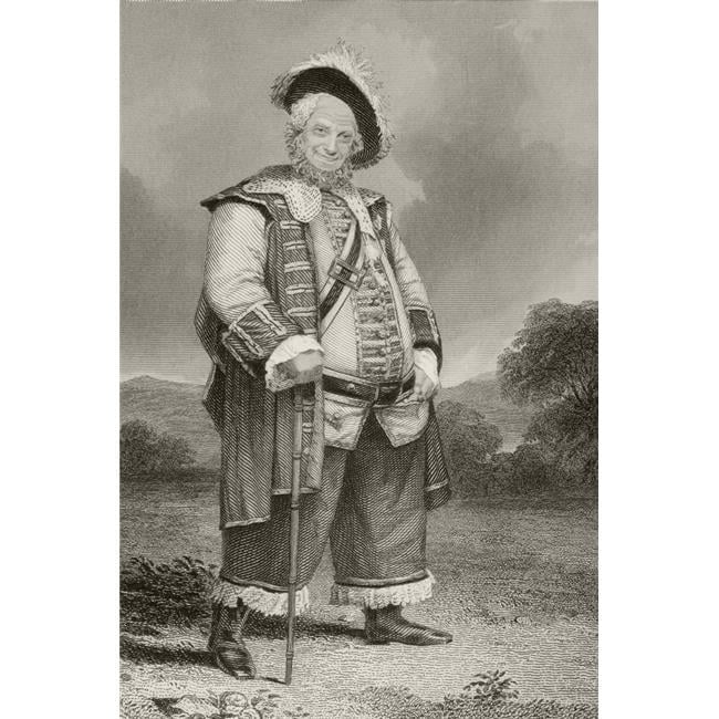 James Henry Hackett,1800 to 1871 American Actor In Costume As Falstaff ...