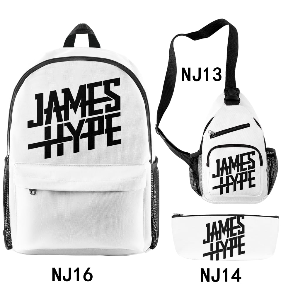 James Hype Stereohype Backpacks 3 Pieces Sets Hip Hop Crossbody Bag ...
