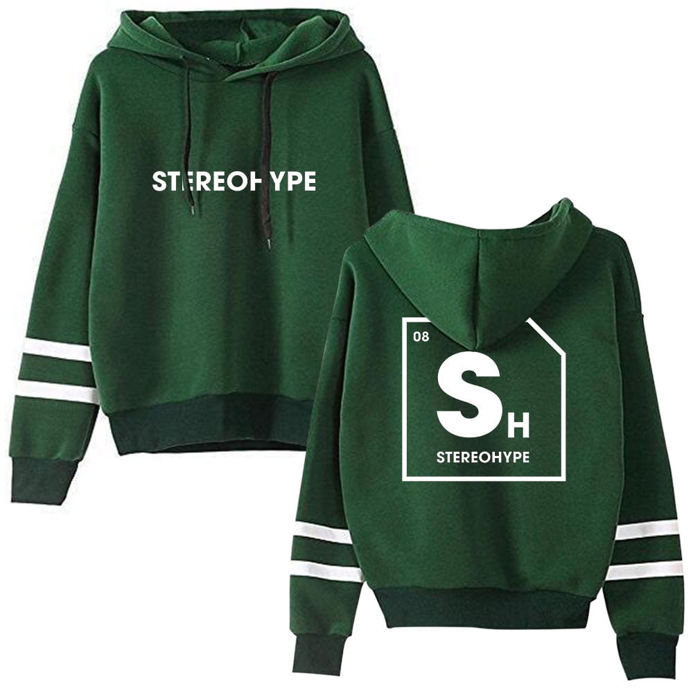 James Hype Stereohype Pocketless Parallel Bars Sleeve Sweatshirt Man ...