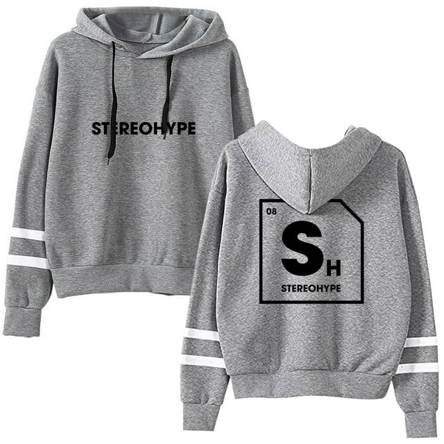 James Hype Stereohype Pocketless Parallel Bars Sleeve Sweatshirt Man ...