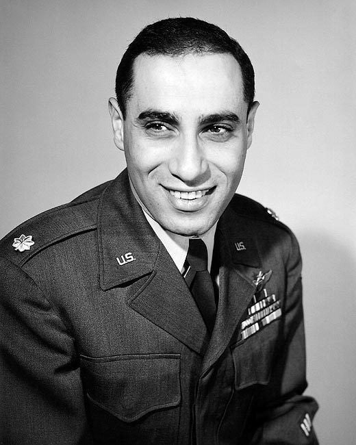 James Jabara 1st Fighter Jet Ace in Uniform Style - A - 24x36 Inch ...