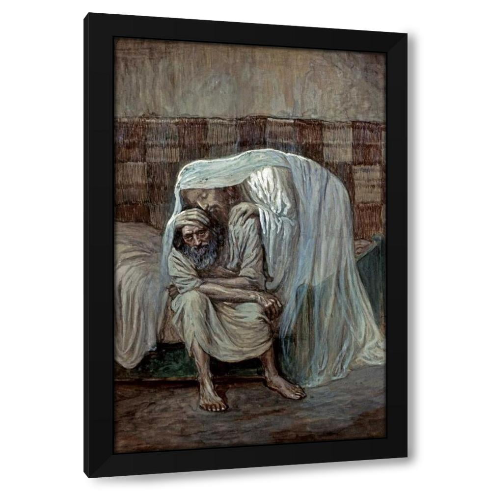 James Jacques Tissot 22x32 Black Modern Wood Framed Wall Art Titled ...