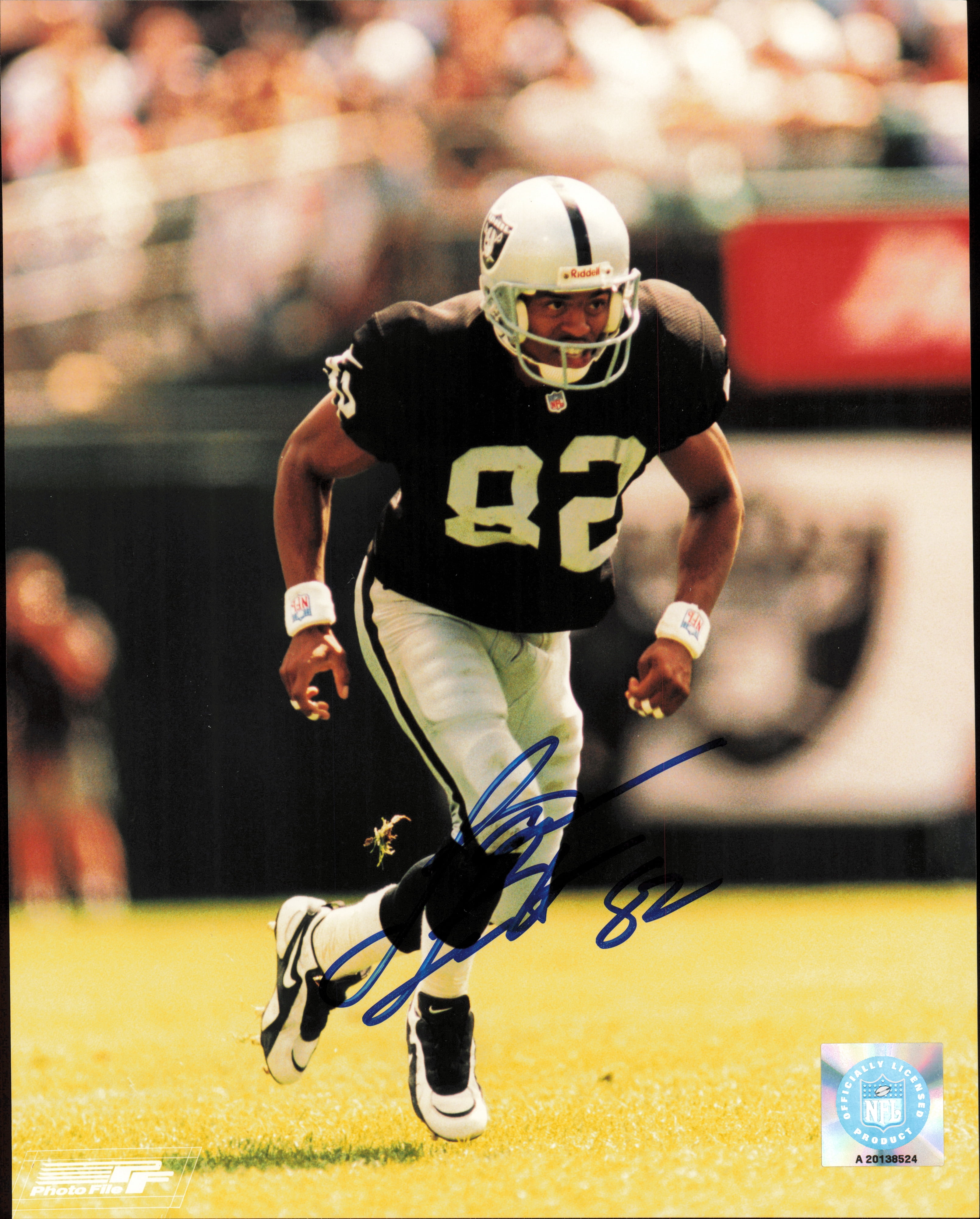 James Jett Autographed 8x10 Photo Oakland Raiders SKU #257356 - Walmart.com