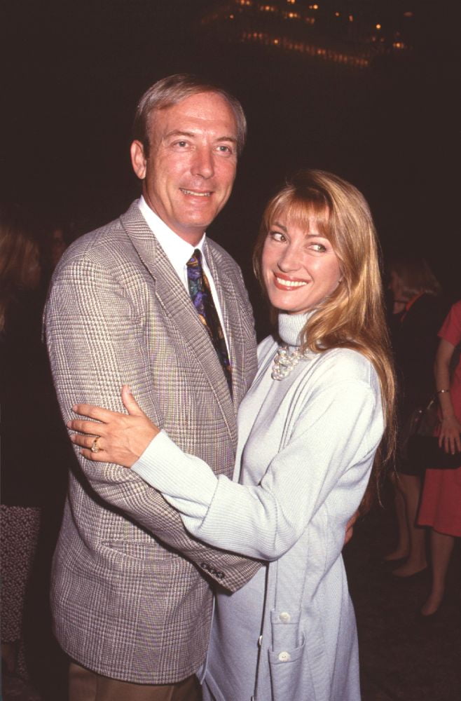 James Keach And Jane Seymour Hugging At 17Th Crystal Awards Photo Print ...