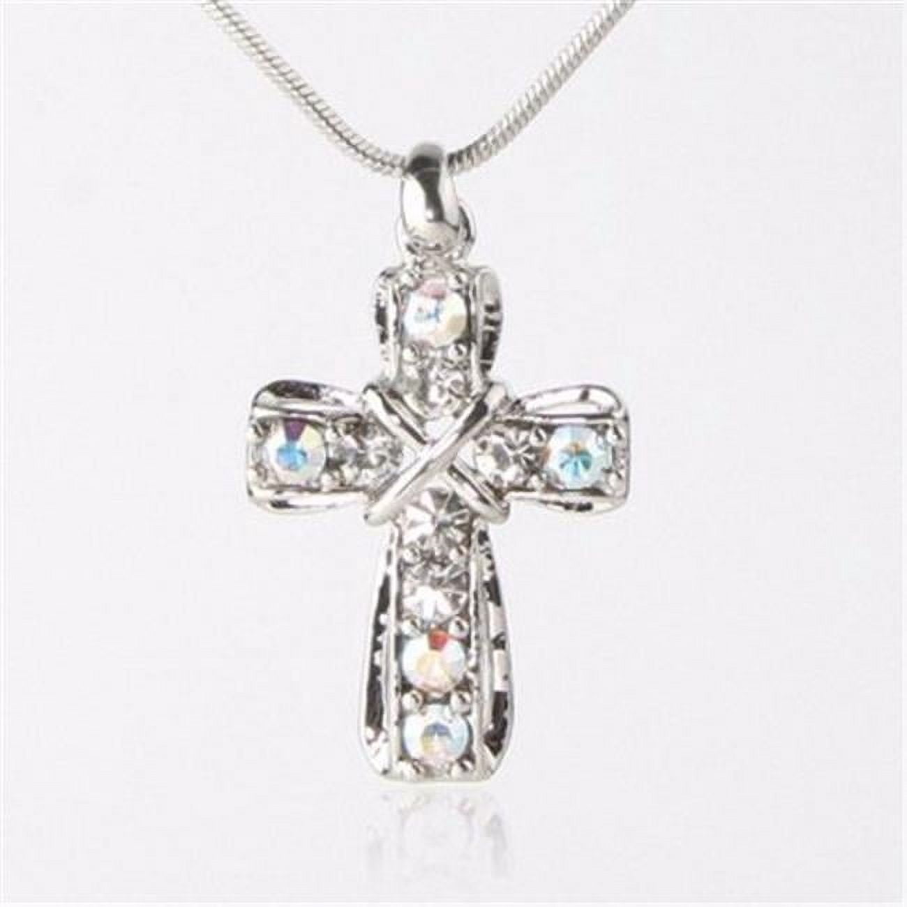 James Lawrence 80032 Necklace - Eden Merry - Crystal Cross, 18 in ...