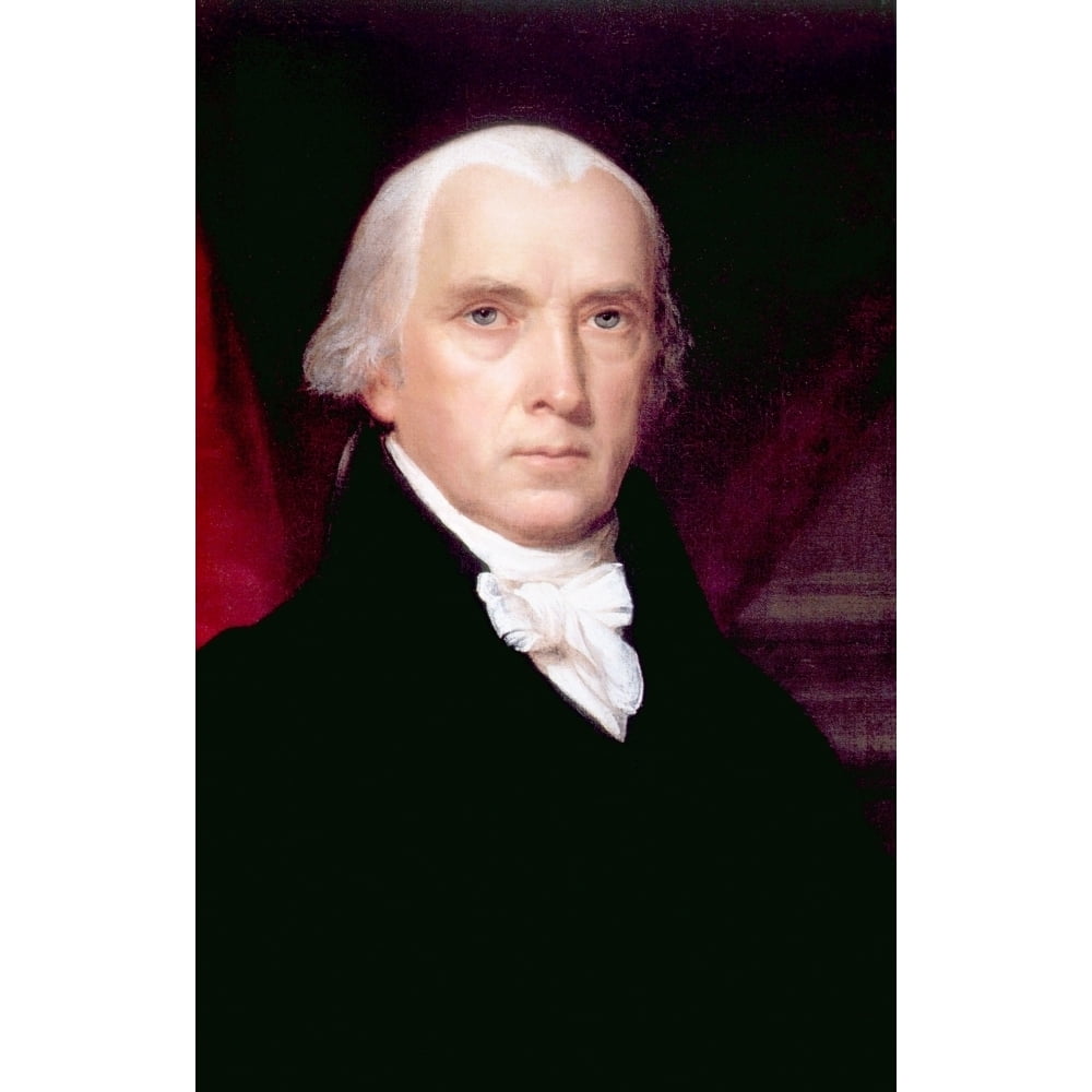 James Madison History Poster Print - Walmart.com
