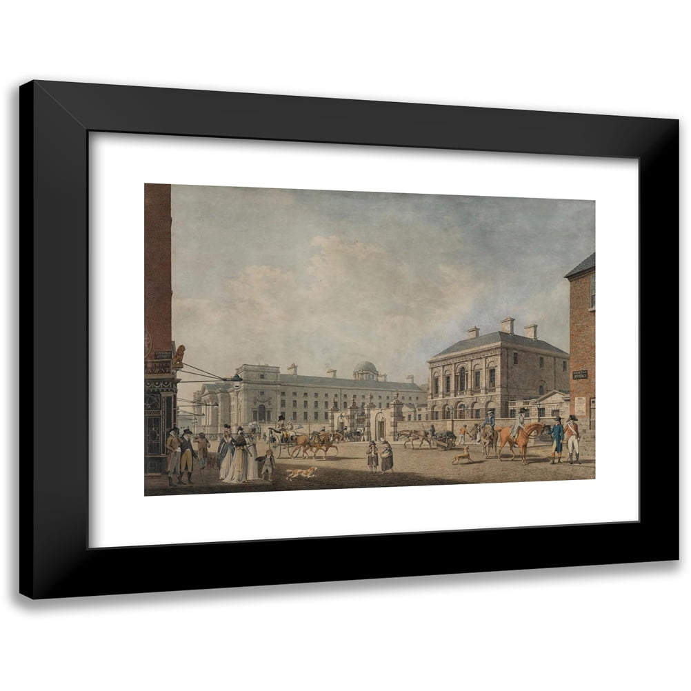 James Malton 14x11 Black Modern Framed Museum Art Print Titled - View ...