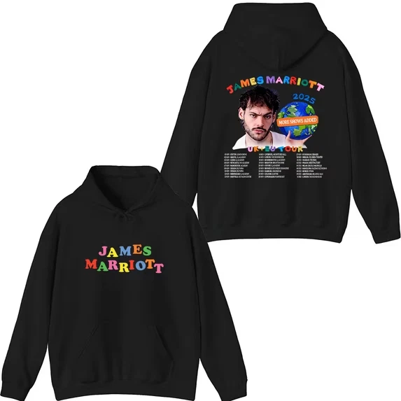 James Marriott Merch 2025 Tour Hoodie - Walmart.com