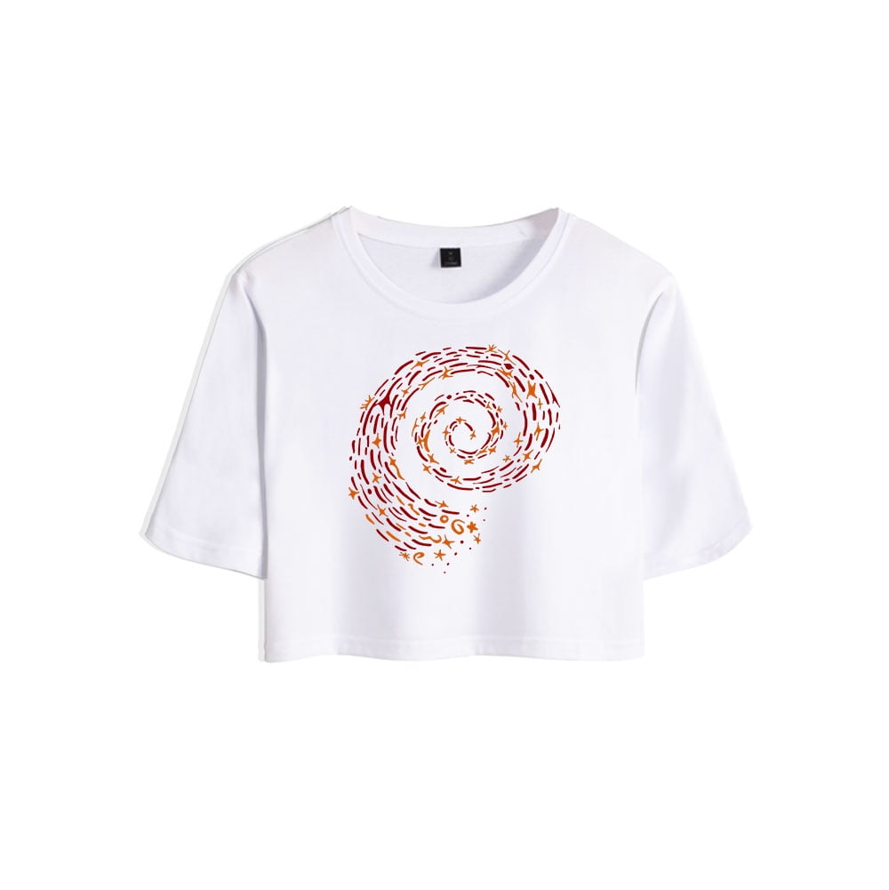 James Marriott Merch Are We There Yet Embroidered Crop Top Graphic T ...
