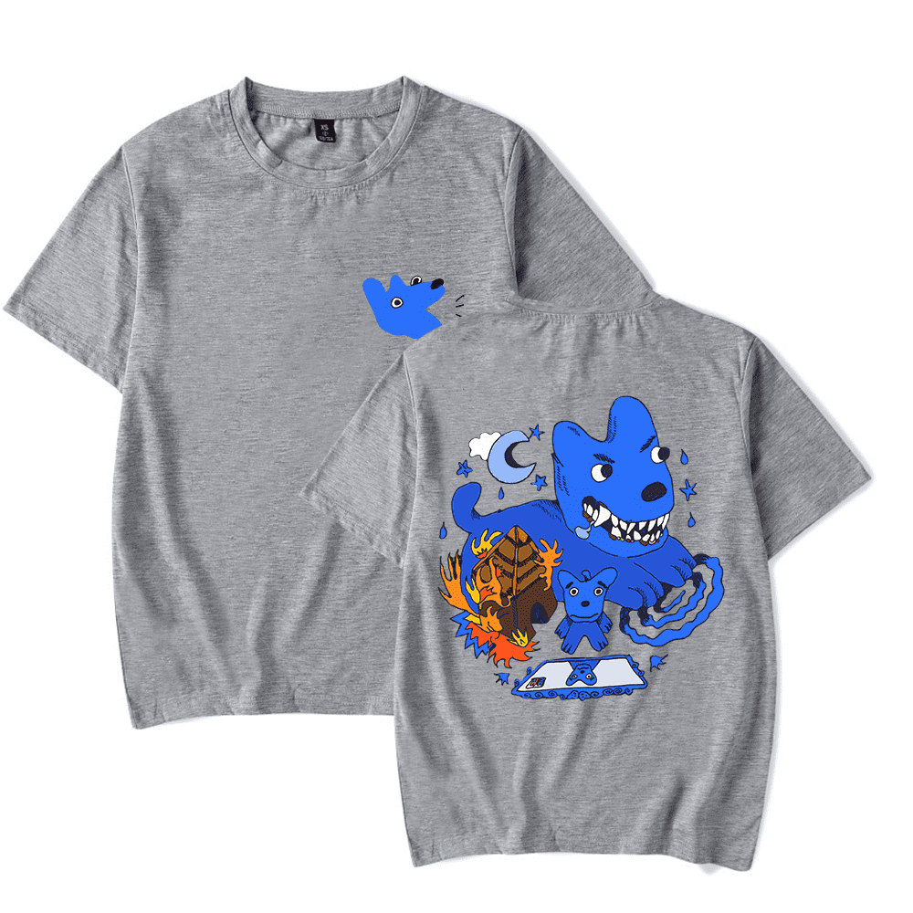James Marriott Merch Don't Tell The Dog White Graphic Short Sleeve ...