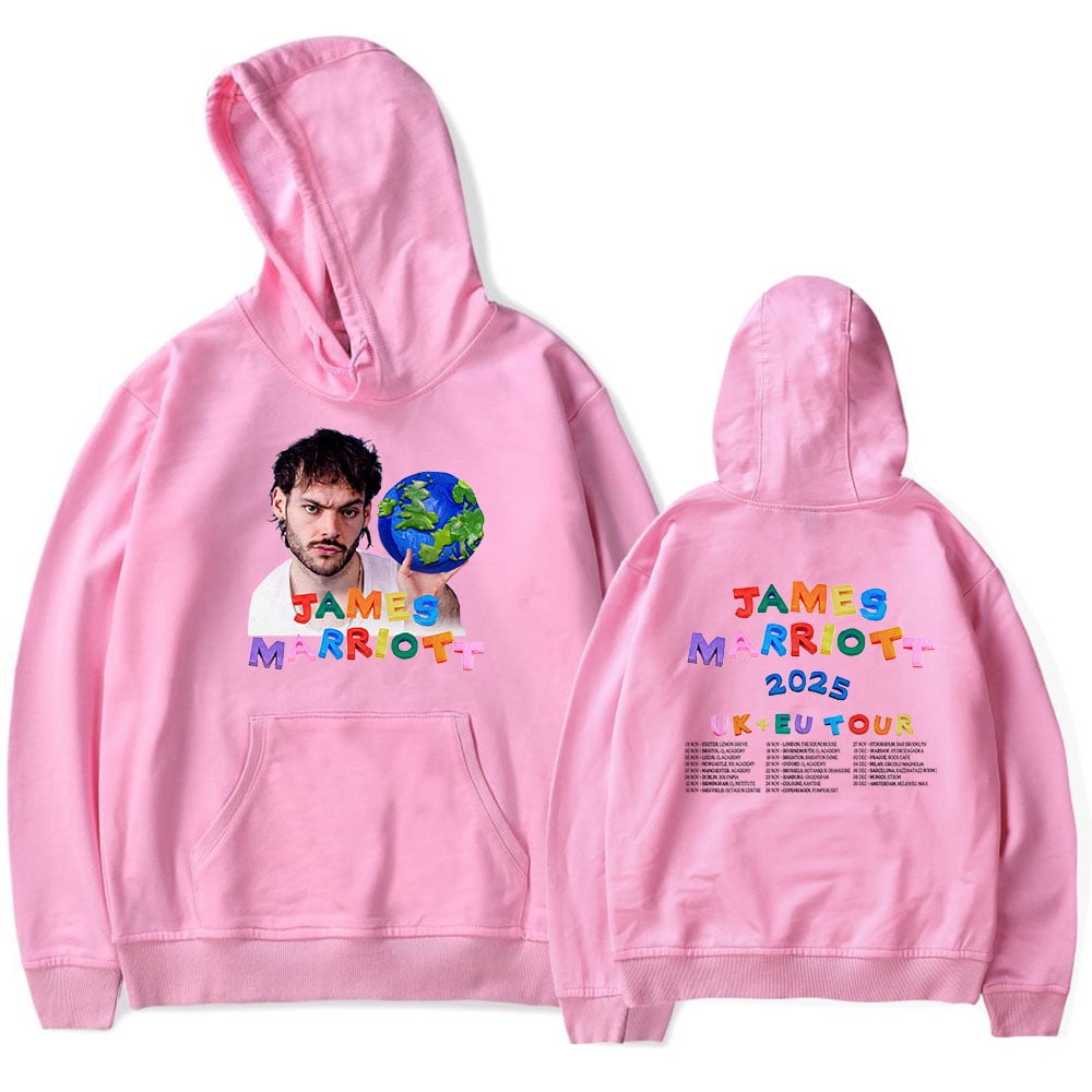 James Marriott Tour Merch 2025 Hoodie Unisex Pullover Long Sleeve ...