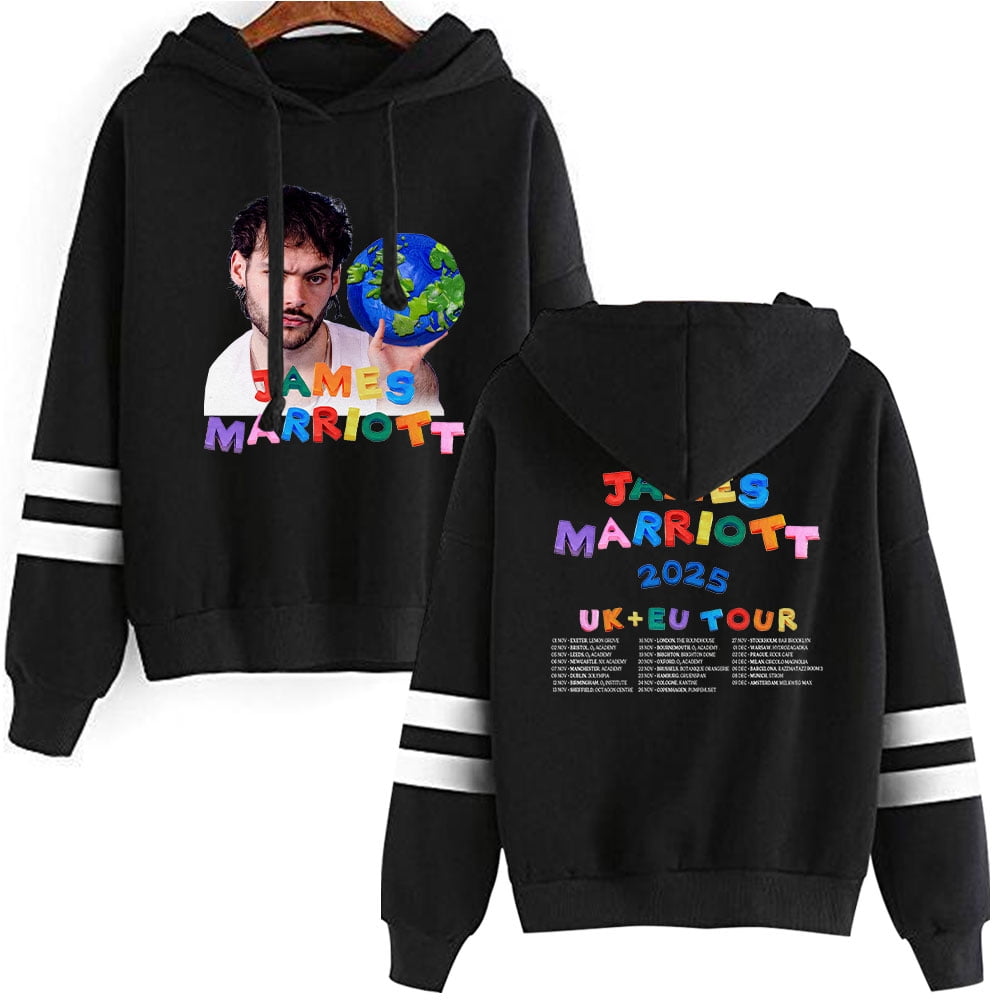 James Marriott Tour Merch 2025 Pullover Hoodie Unisex Streetwear ...