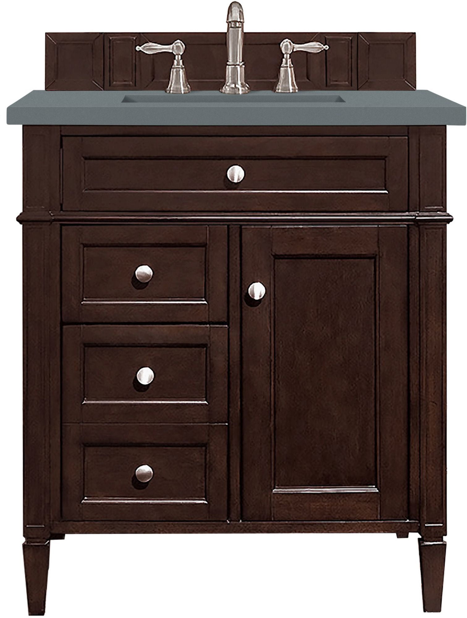 James Martin Vanities 650-V30-3Cbl Brittany 30" Free Standing Single ...