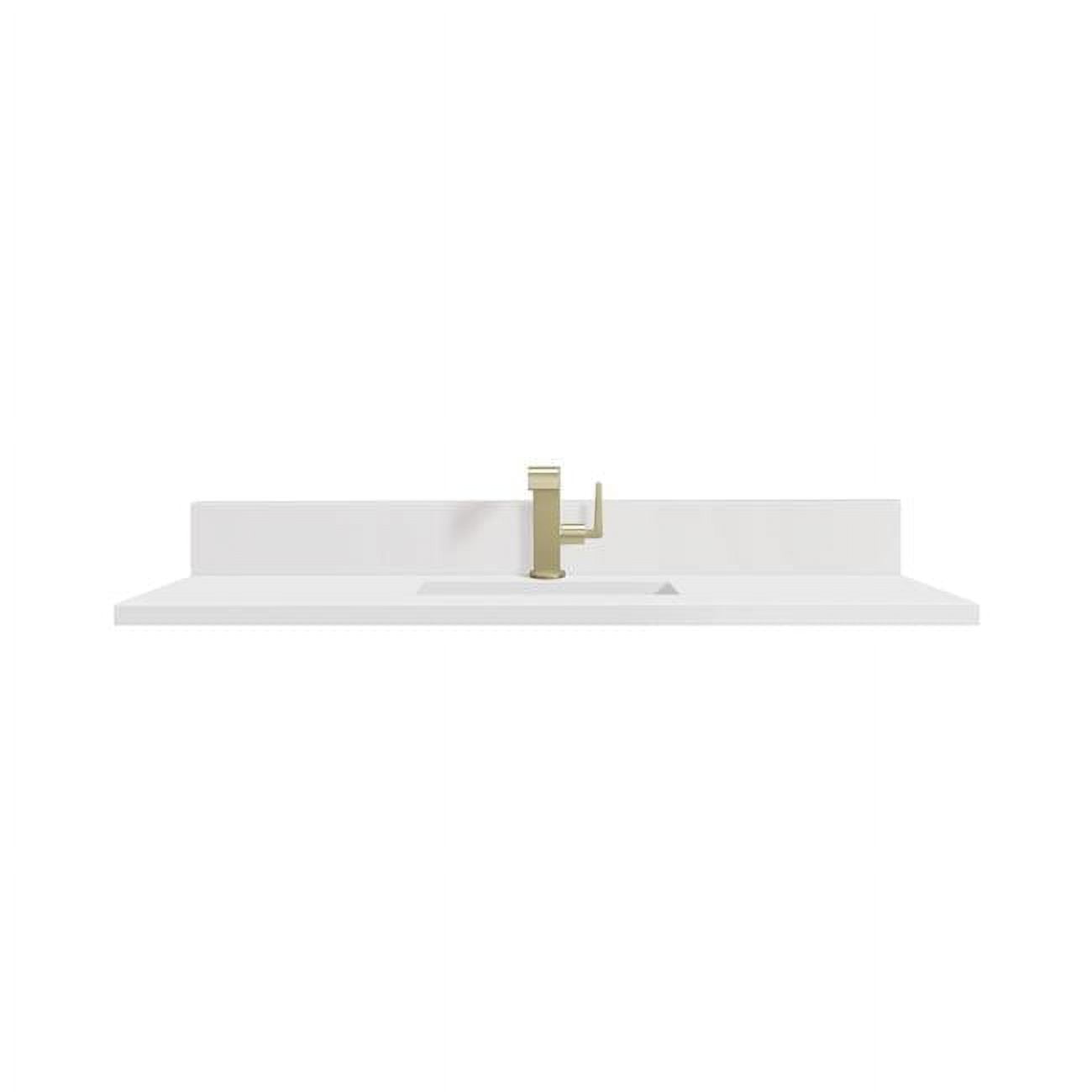 James Martin Vanities 051-S48-Bs 48" Quartz Vanity Top - White Zeus ...