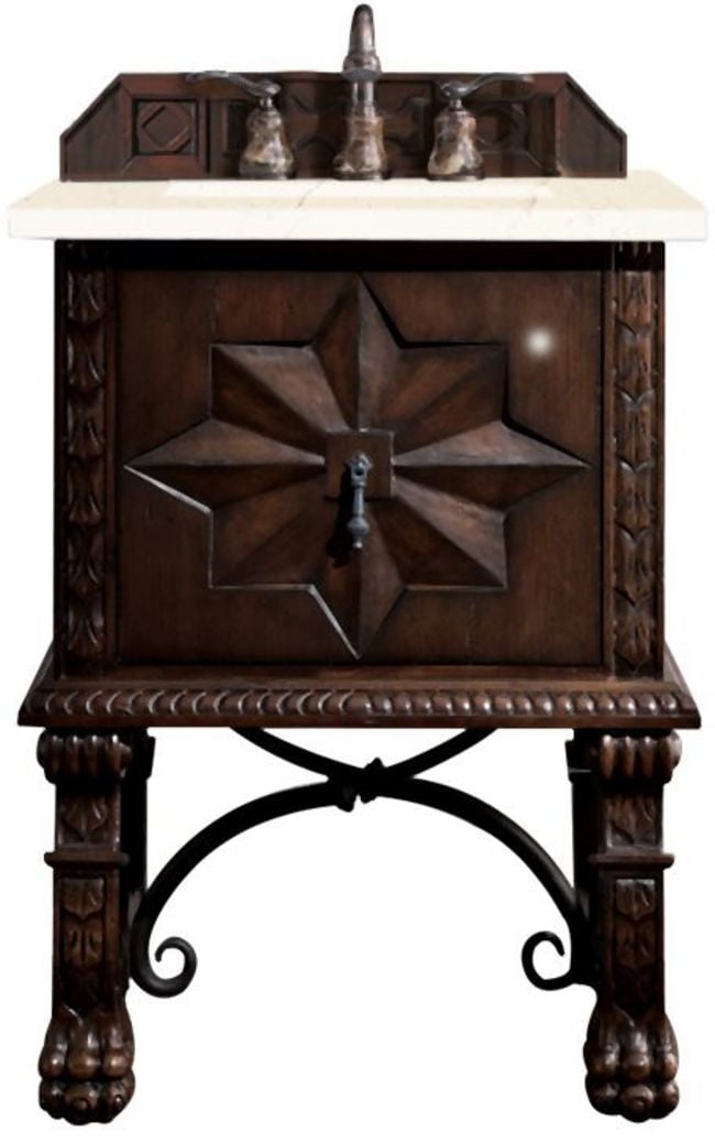 James Martin Vanities 150-V26-3Emr Balmoral 26" Free Standing Single ...