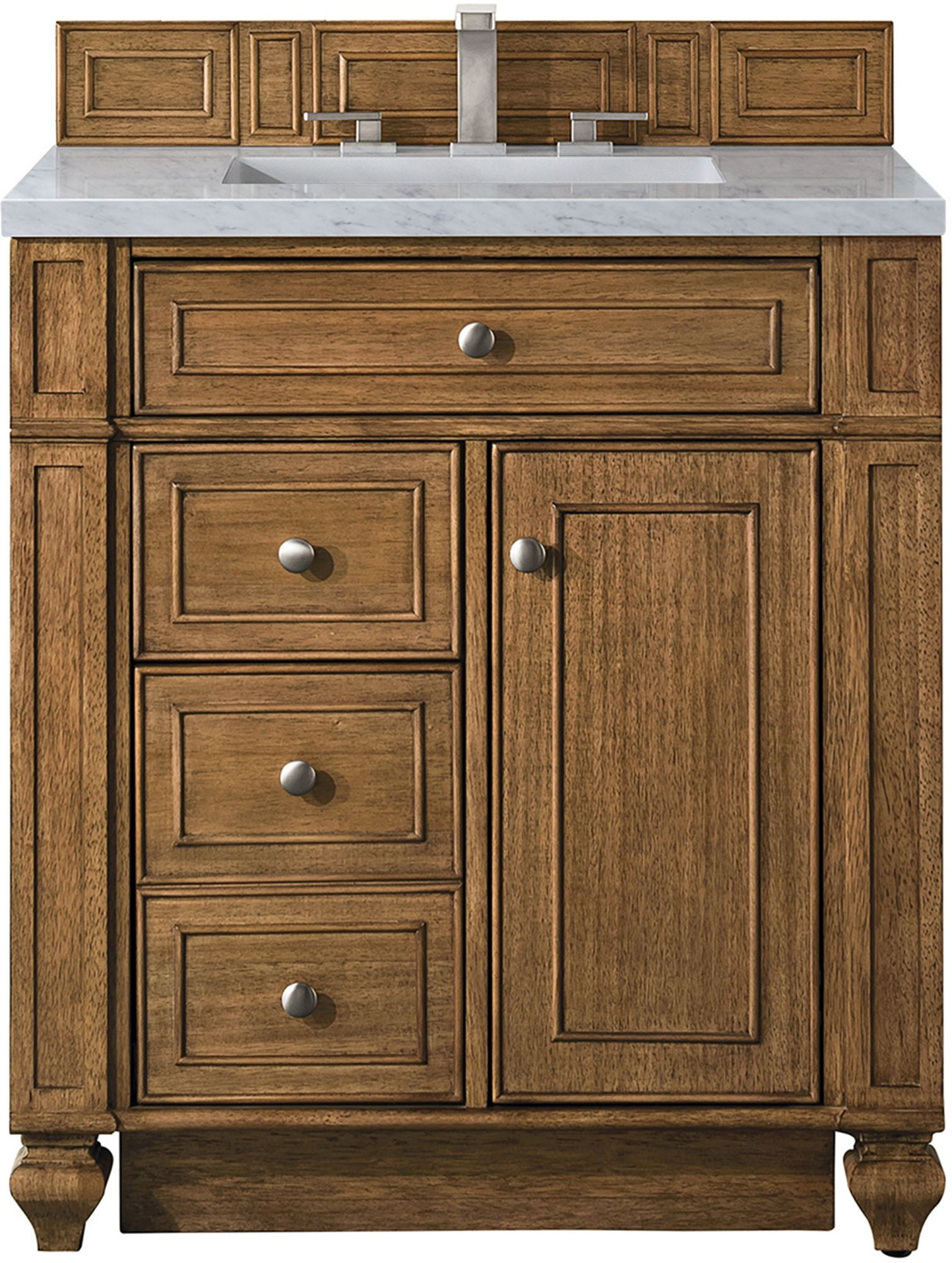 James Martin Vanities 157-V30-3Car Bristol 30" Free Standing Single ...