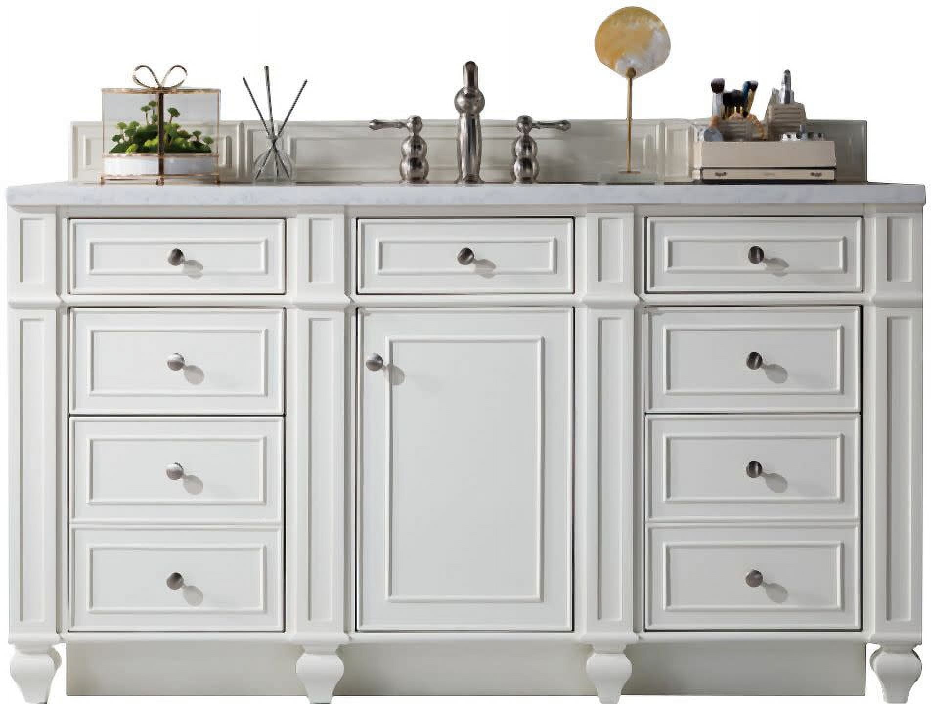 James Martin Vanities 157-V60s-3Car Bristol 60" Free Standing Single ...