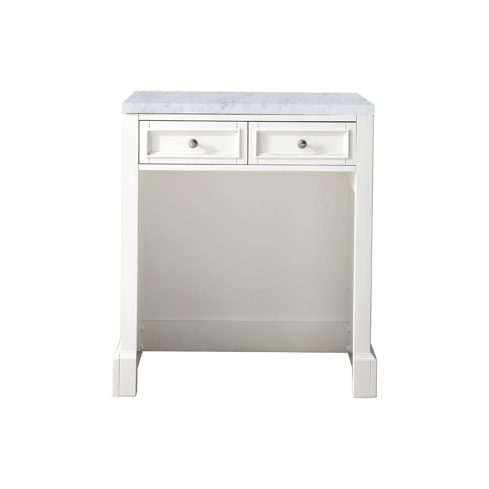 James Martin Vanities 30" Countertop Unit (makeup counter), Bright ...