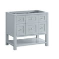 James Martin Vanities 330-V36-SRB Breckenridge 36" Free Standing Single ...
