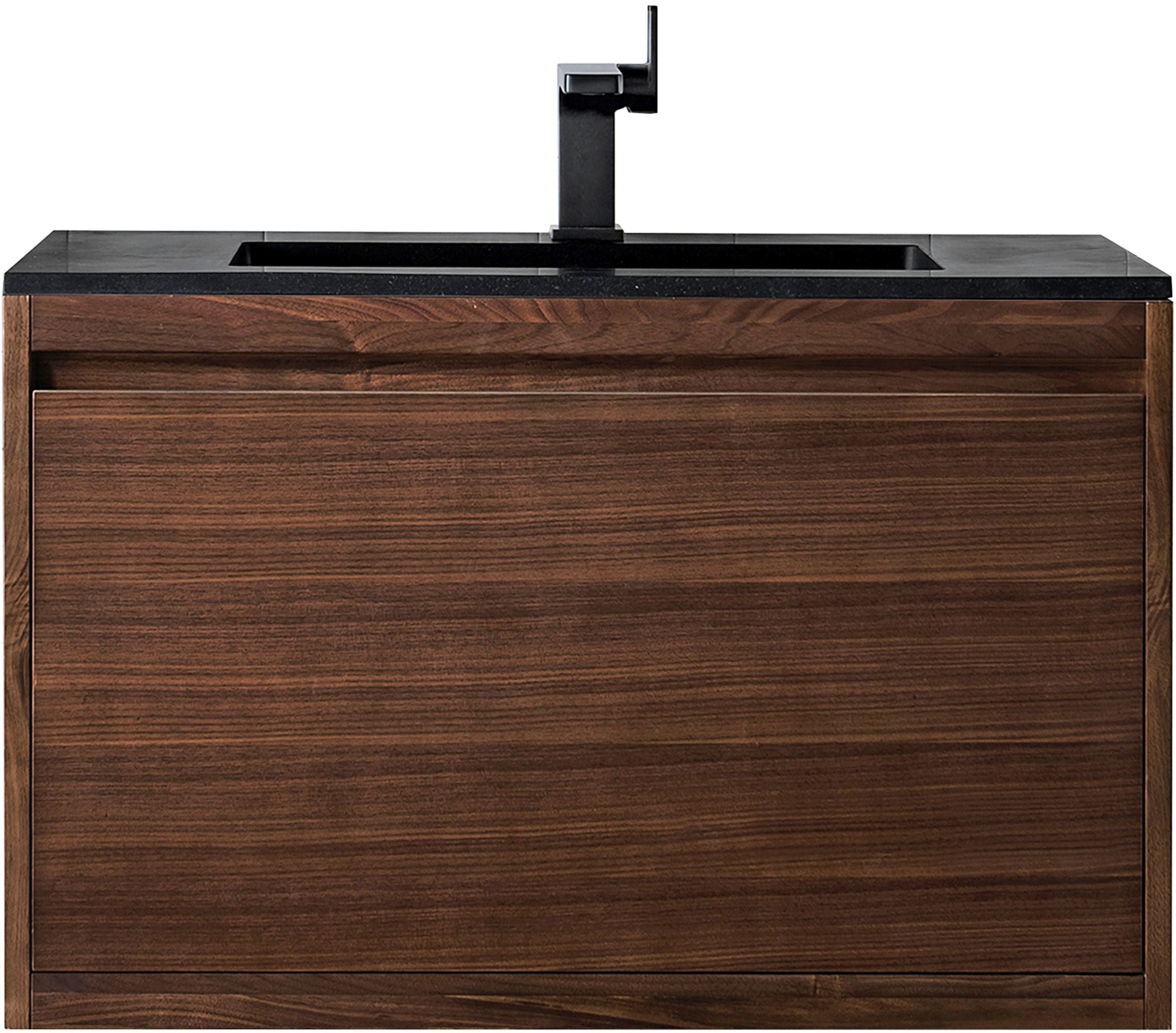 James Martin Vanities 801V35.4Chb Milan 36" Wall Mounted Single Basin ...