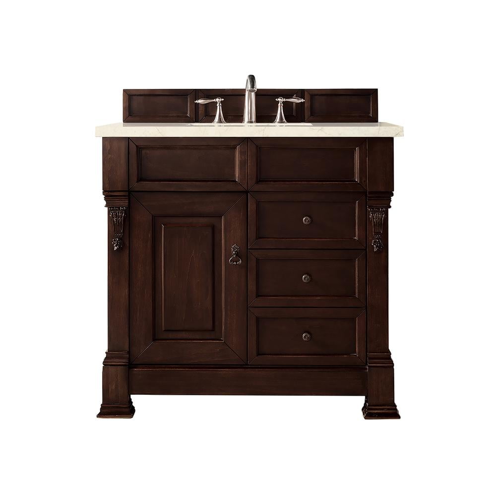 James Martin Vanities 147-114-556-3Emr Brookfield 36" Free Standing Single Basin Hardwood ...
