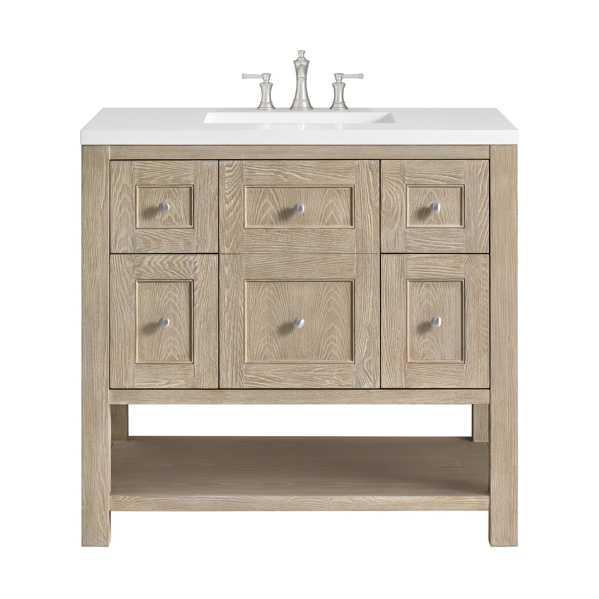 James Martin Vanities 330-V36-WWO-3WZ Breckenridge 36" Free Standing ...
