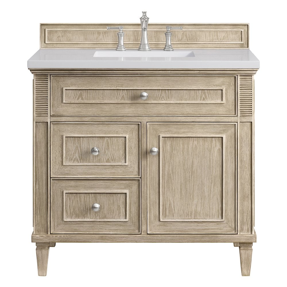 James Martin Vanities 36" Single Vanity, Whitewashed Oak - Walmart.com