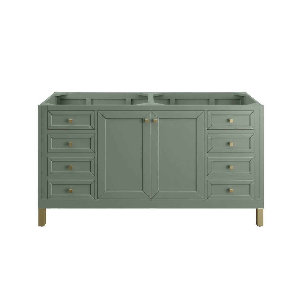 James Martin Vanities 60" Double Vanity Cabinet, Smokey Celadon - Walmart.com