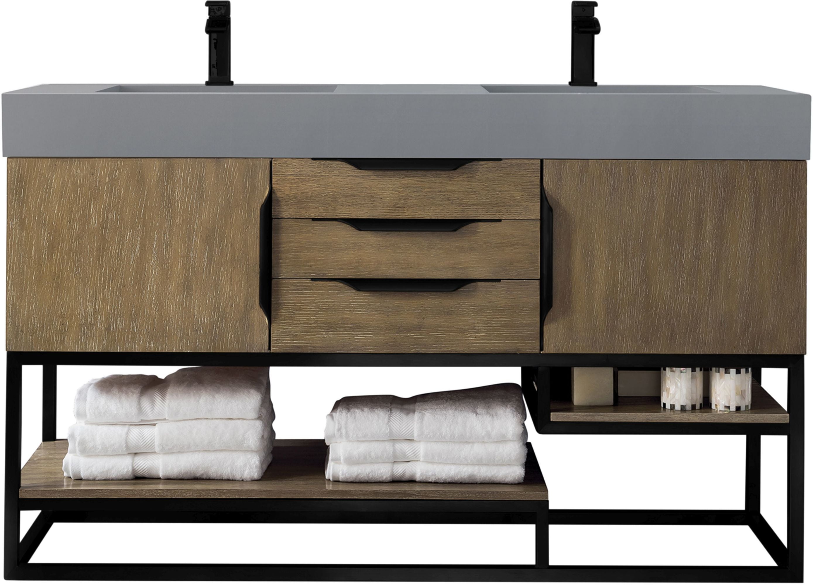 James Martin Vanities 620-V36-3Emr Portland 36" Free Standing Single ...