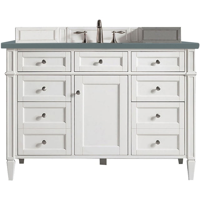 James Martin Vanities 650-V48-3Cbl Brittany 48" Free Standing Single ...