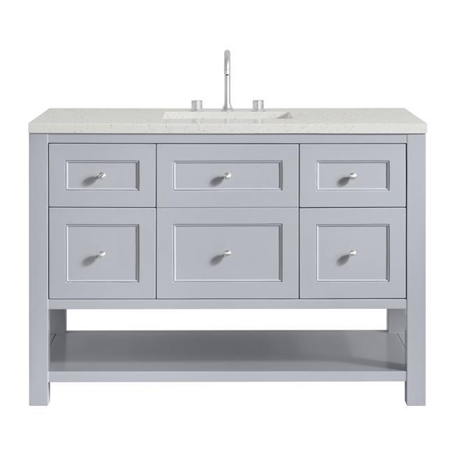 James Martin Vanities 330-V48-SRB-3LDL Breckenridge 48 in. Modern ...