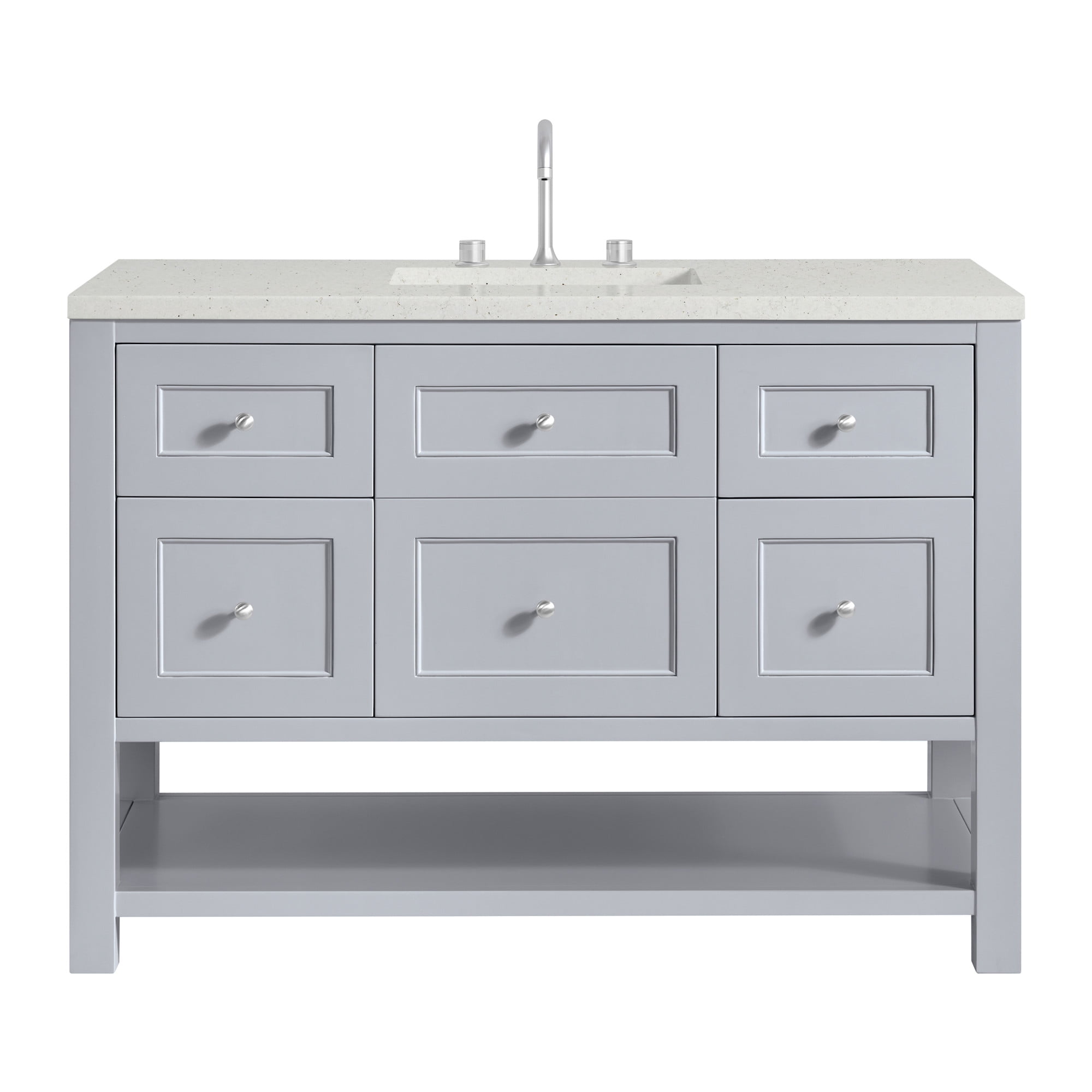 James Martin Vanities 330-V48-SRB-3LDL Breckenridge 48" Free Standing ...
