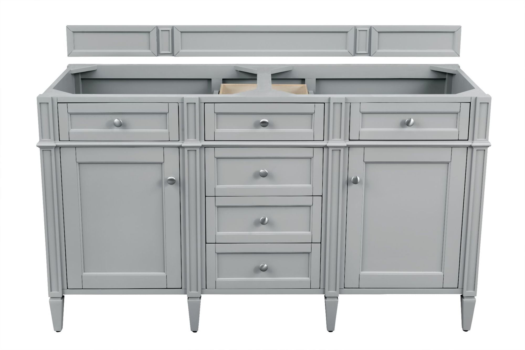 James Martin Vanities Brittany 60" Urban Gray Double Vanity - Walmart.com