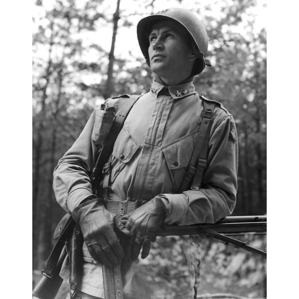 James Maurice Gavin N(1907-1990). American General. Photographed In ...