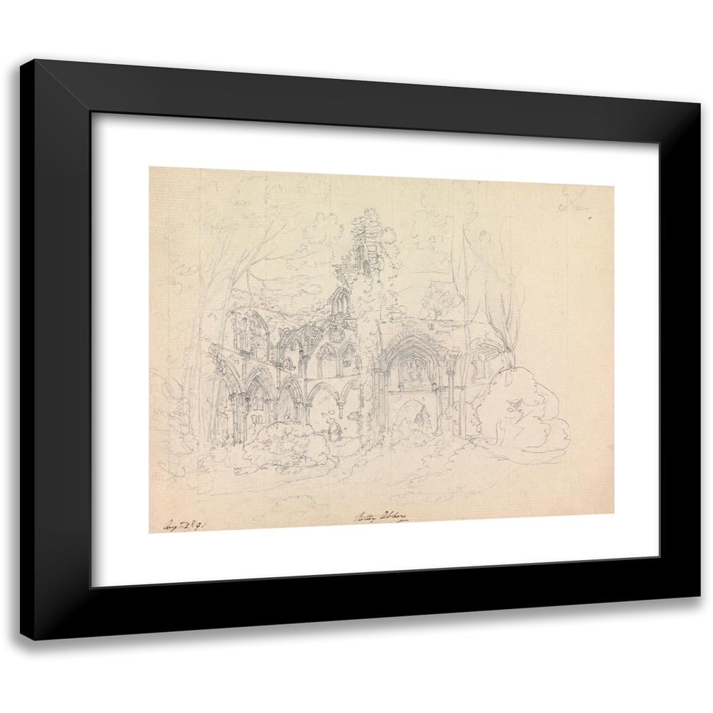 James Moore 18x15 Black Modern Framed Museum Art Print Titled - Netley ...