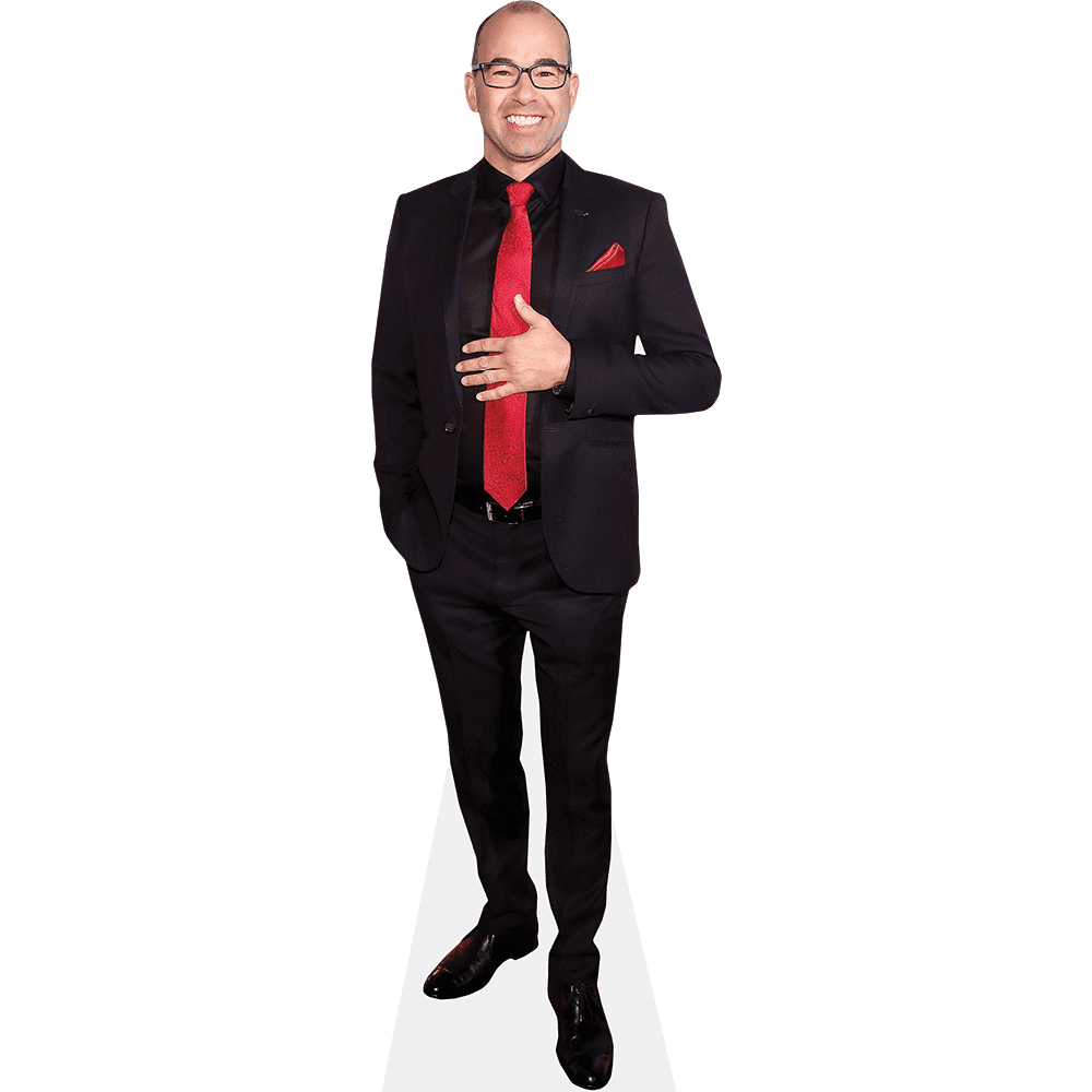 James Murray (Red Tie) Mini Cardboard Cutout Standee - Walmart.com