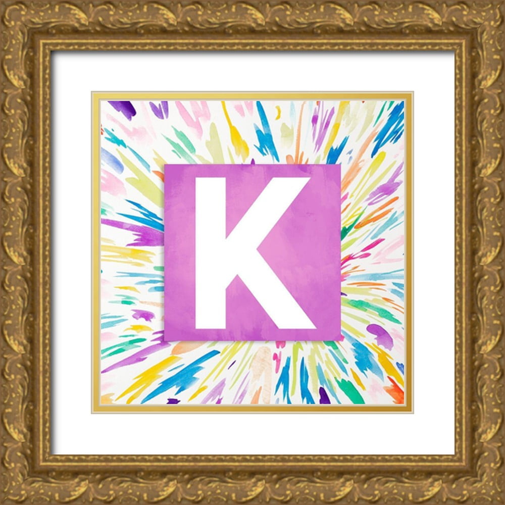 James, Nola 26x26 Gold Ornate Wood Framed with Double Matting Museum ...