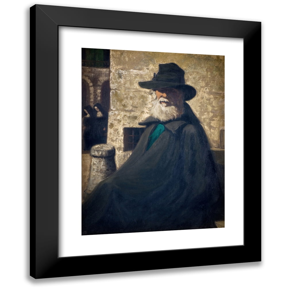James Pryde 12x14 Black Modern Framed Museum Art Print Titled - An Old ...